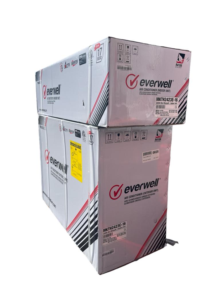 Everwell 24BTU HEAT PUMP INV 220V – USAClimax